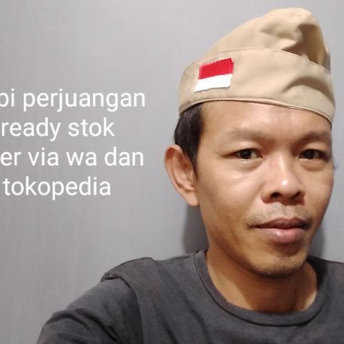 Jual Topi perjuangan / topi bung Tomo - no.5, krem - Kab. Bandung - Om ...