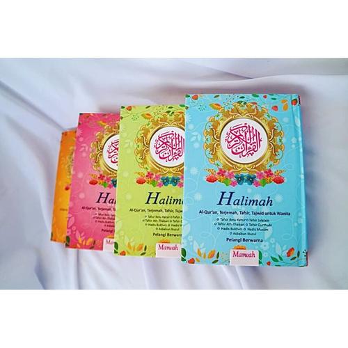 Jual Al Quran HALIMAH/terjemahan/rainbow tajwid/mushaf/A6 - Kota Bandung - Khimora books | Tokopedia