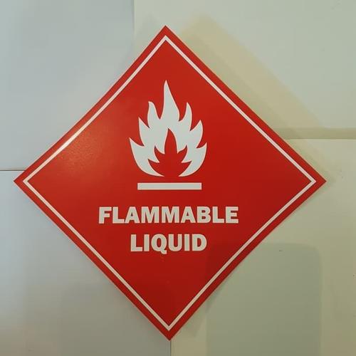 Jual LABEL STICKER SIGN K3 FLAMMABLE LIQUID 15X15CM - Jakarta Barat ...