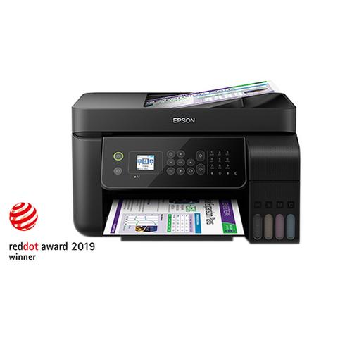 Jual epson L5190 printer inktank print scan copy fax wifi lan adf ...