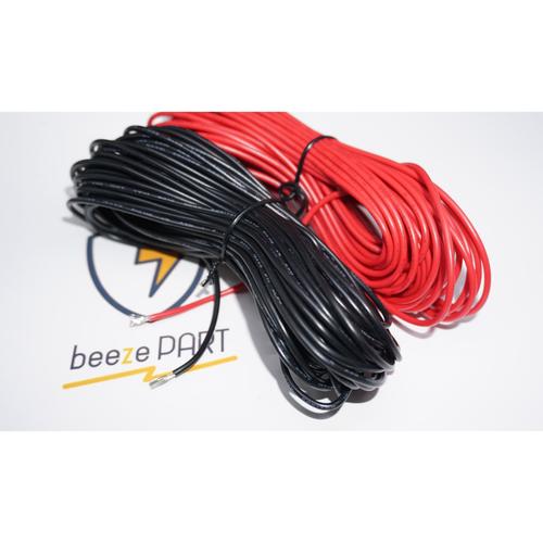 Jual Kabel AWG 18 18AWG 1 Meter Serabut Tinned Copper putih - Hitam ...
