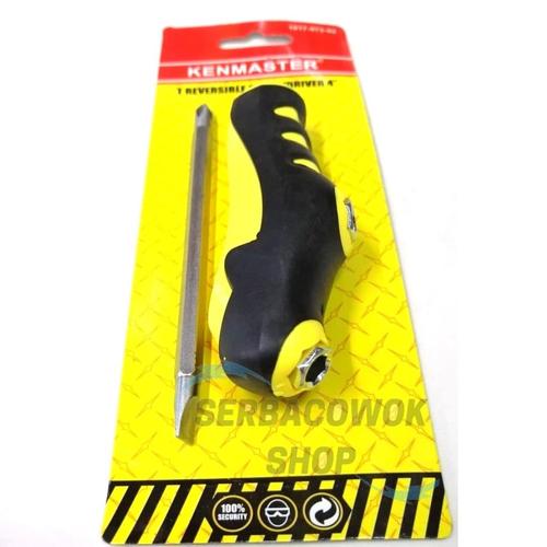 Jual Kenmaster Obeng T 4 in 1 Reversible Bolak Balik 4" 4 fungsi ...