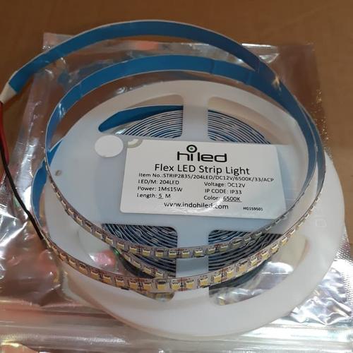 Jual Flex LED Strip Light 5 Meter HILED Strip 2835 isi 1020 LED 6500K ...