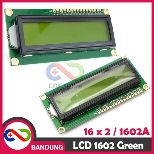 Jual LCD CHARACTER 16X2 1602 5V GREEN HIJAU BACKLIGHT MODULE - Kota ...