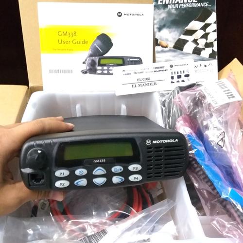Jual RADIO RIG MOTOROLA GM 338 UHF 400 GARANSI RESMI - RIG MOTOROLA ...