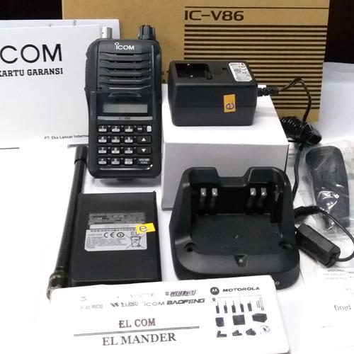 Jual HT ICOM IC V86 VHF ORIGINAL - HT ICOM IC-V86 ORIGINAL RESMI - Jakarta Barat - ELL ...