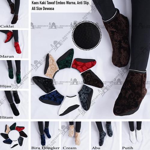 Jual Perlengkapan Umroh dan Haji Kaos Kaki Tawaf Tinggi Sepatu Tawaf ...