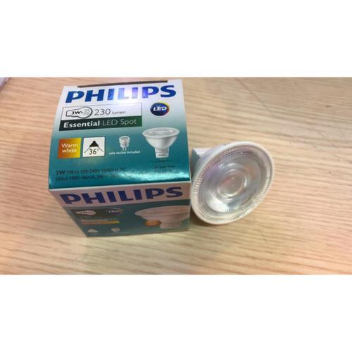 Jual PHILIPS Essential LED MR16 3W 36D 100-240V - Putih - Jakarta Barat ...