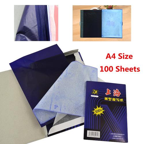 Jual DELTA 100 Lembar Kertas A4 Warna Biru transgrafi untuk Menggambar ...