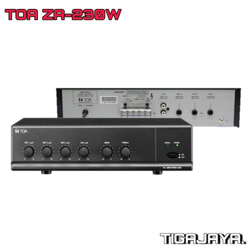 Jual Ampli TOA / Amplifier /Mixer Amplifier TOA ZA 230 W / 230W (30w ...