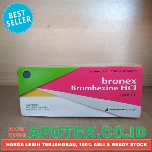 Jual Bronex Box/Dus/Dos - Obat Batuk, Batuk Berdahak, Pengencer Dahak ...