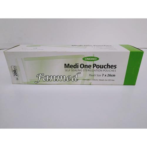 Jual Sterile Pouch Plastik Sterilisasi MediOne 7 X 26 cm Medi One ...