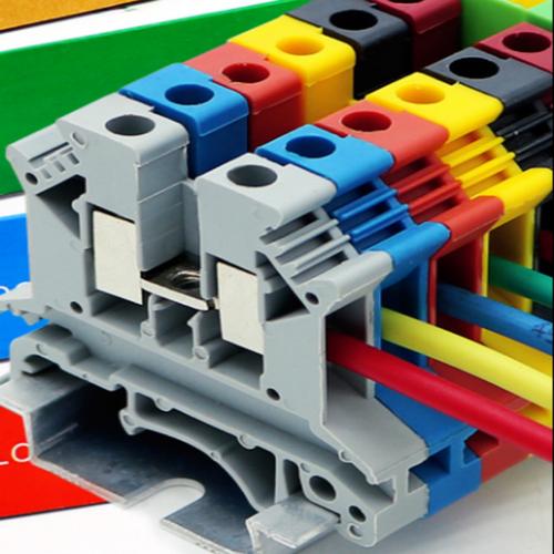 Jual Pure copper din rail terminal block UK25b din rail mount UK25N ...