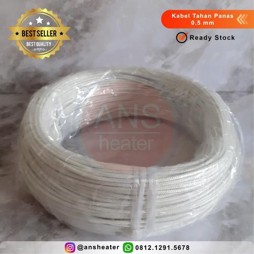 Jual Kabel Tahan Panas Heater 0.5 mm per meter - 1 Meter - Kab ...