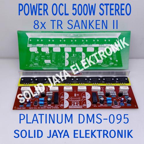 Jual KIT POWER AMPLIFIER SANKEN II 500W STEREO OCL DMS-095 DMS 095 ...