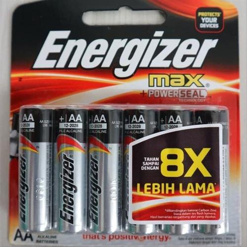 Jual Batu Baterai Alkaline Energizer Max AA - A2 isi 6 Pcs - Kota Bandung - Computer Qita ...