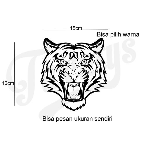 Jual STIKER MACAN SILIWANGI STICKER CUTTING BISA DITEMPEL DIMANAPUN ...