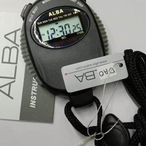 Jual Stopwatch Alba Original SW-01 Hitam ORIGINAL 100% ALBA - Jakarta ...
