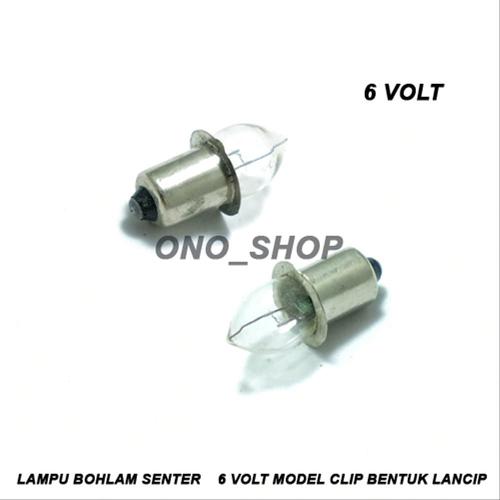 Jual Lampu Bohlam Senter 6 Volt Model Clip Bentuk Lancip - Jakarta ...