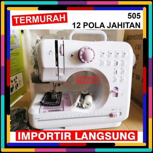Jual Mesin jahit mini portable FHSM 505 - Mesin Jahit 12 Pola Jahitan ...