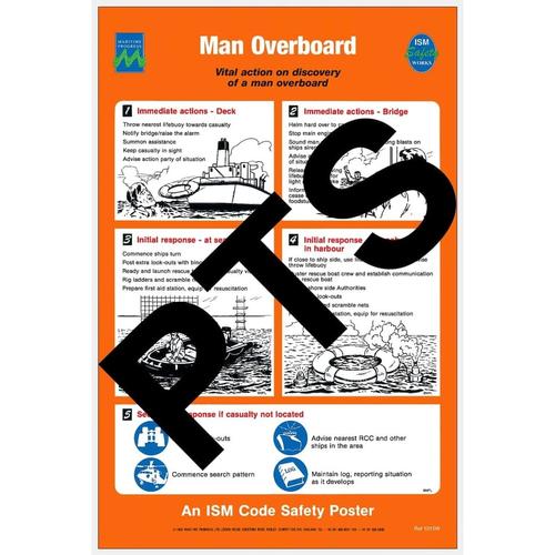 Jual STICKER SHIP SAFETY POSTER IMO MAN OVERBOARD - Kota Surabaya ...