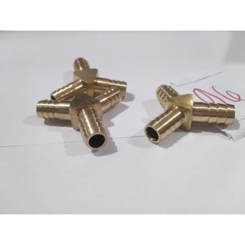 Jual sambungan selang 3/4 inch cabang 3 besi kuning Yee joint way ...