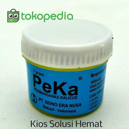 Jual Serbuk PK PeKa Kristal Permanganas Kalicus Kalikus 5gr | Obat ...