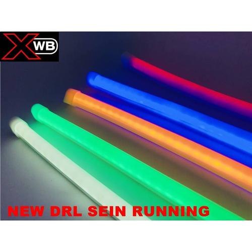 Jual DRL FLEKSBIEL 30 CM 2 MODE RUNNING SEIN SLOWLY FLOW DRL Merk XWB ...
