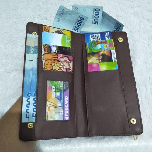 Jual Dompet murah pria-wanita /Dompet pria wanita/Dompet kartu - Hitam ...