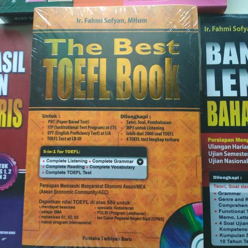 Jual The Best TOEFL Book - Ir. Fahmi Sofyan, MHum - Kota Bekasi - Toko ...
