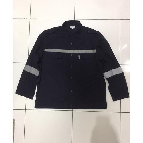 Jual Wearpack/Safety Model Setelan Lengan Panjang dongker L, XL, XXL ...