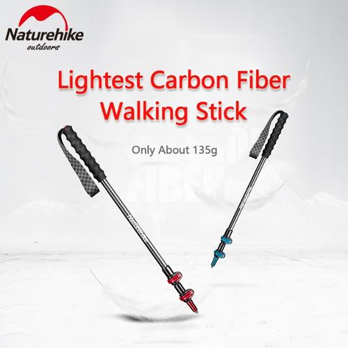Jual Trekking Pole ST10 Carbon Fiber Lighter Naturehike NH19S010-T ...