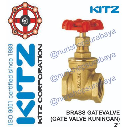 Jual Gatevalve / Gate Valve Kuningan / Brass Gate Valve KITZ 2" 2in 2 inch - Kota Surabaya ...