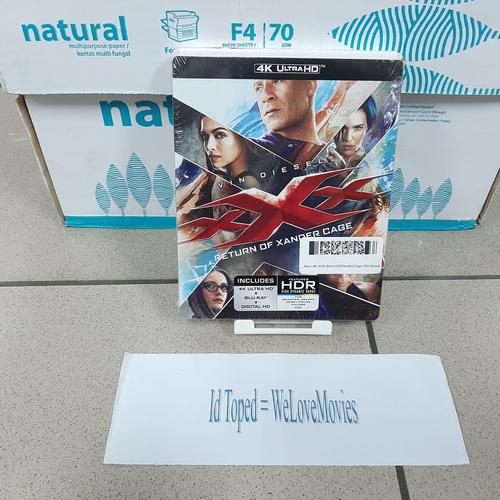 Jual Blu Ray XXX Return Of Xander Cage 4K Ultra HD Steelbook - Kota ...