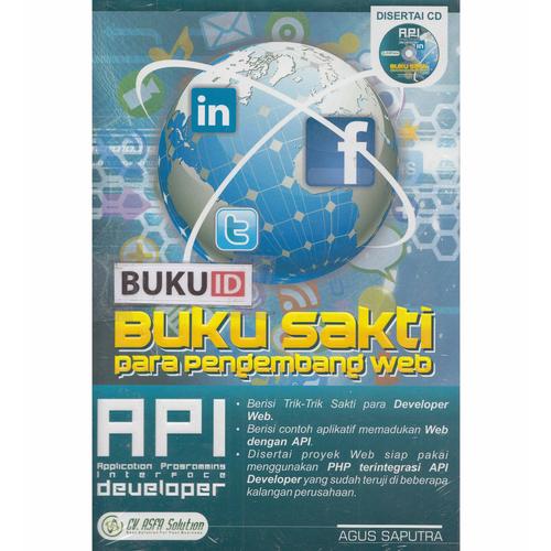 Promo Buku API Developer Buku Sakti Para Pengembang Web - Kota ...