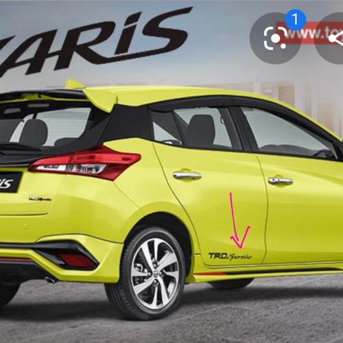 Jual Stiker Body TRD Sportivo All New YARIS 2018 2019 - Jakarta Utara ...