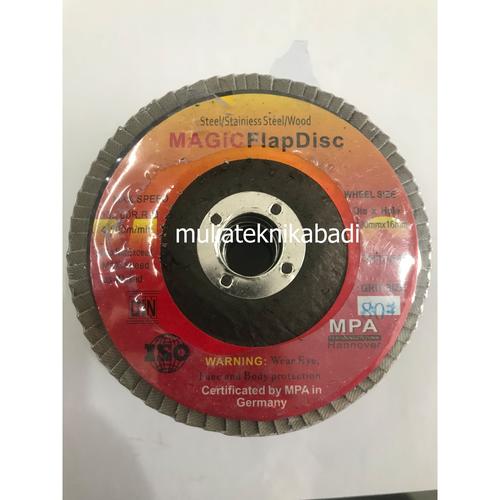 Jual Amplas Susun Magic Flap Disc 4 inch Grit 80- - Golden Shield ...