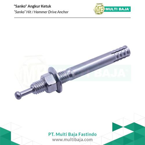 Jual Angkur Ketuk / High Anchor "Sanko" Besi M10 x 50 / Hit Anchor ...
