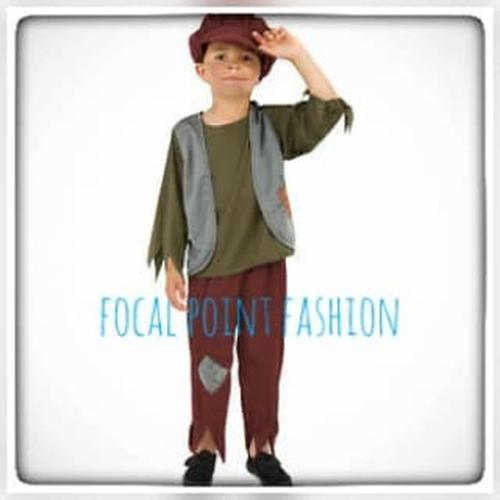 Jual kostum-australian-anak-oliver-twist-victorian-poor-boy-costume - L ...