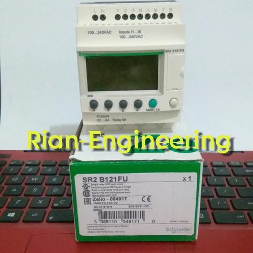 Jual PLC Zelio Smart Relay SR2B121FU 12i/o 220VAC Schneider - Kota Bekasi - RianEngineering ...