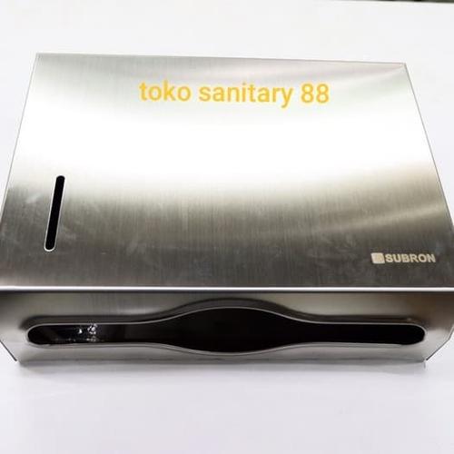 Jual tempat tissue stainless/tempat tisu lembaran/tissue dispenser ...