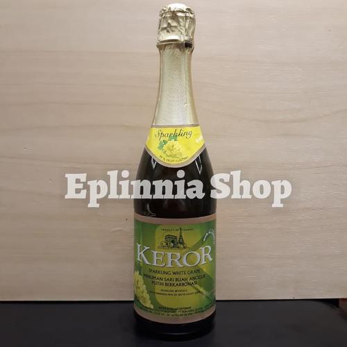 Jual Keror Sparkling White Grape Juice 750 ml Minuman Soda Jus Anggur ...