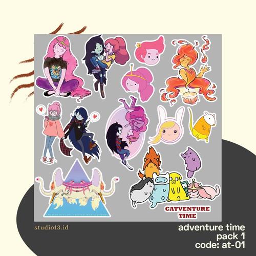 Jual Adventure Time Sticker Pack - AT-01 - Kota Bandung - Studio13 ...