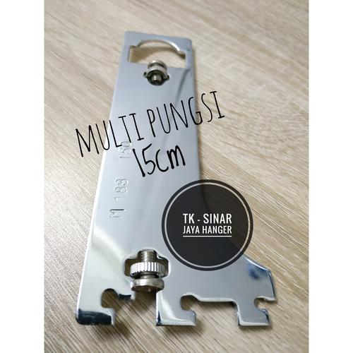Jual Daun Bracket 15 Cm Pipa Kotak Bulat Siku Braket Penyangga Rak ...