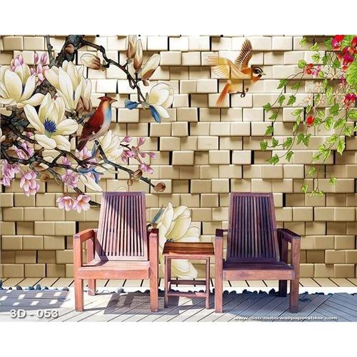 Jual WALLPAPER 3D CUSTOM WALLPAPER DINDING BATA PUTIH - Korea - Jakarta ...