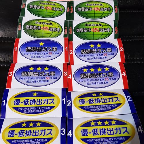 Jual sticker emisi mobil cbu import mobil - Kota Surabaya ...