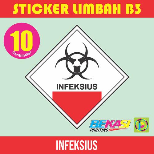 Jual Sticker Limbah B3 - Infeksius [size 10 cm] - Kota Bekasi - Bekasi ...