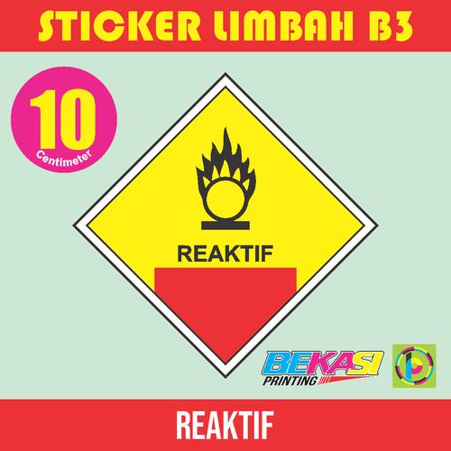Jual Sticker Limbah B3 - Reaktif [size 10 cm] - Kota Bekasi - Bekasi ...