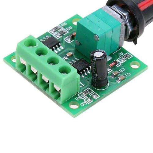 Jual PWM Speed Motor Controller Dimer LED Adjust 2A 1.8-15 Volt DC ...