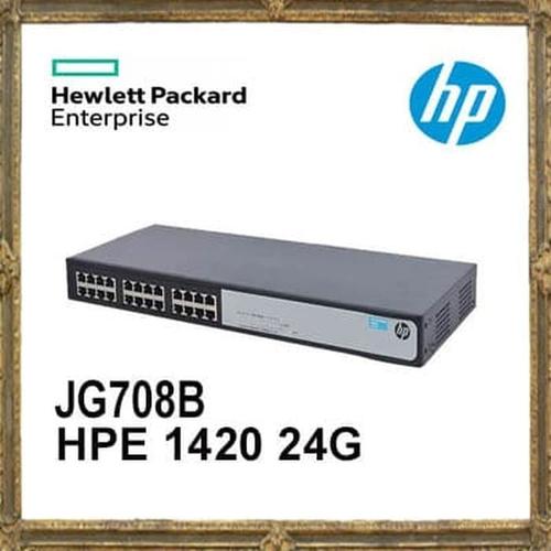 Promo HP JG708B 1420-24G-R 24 Port Gigabit Switch Rackmount Cicil 0% 3x ...